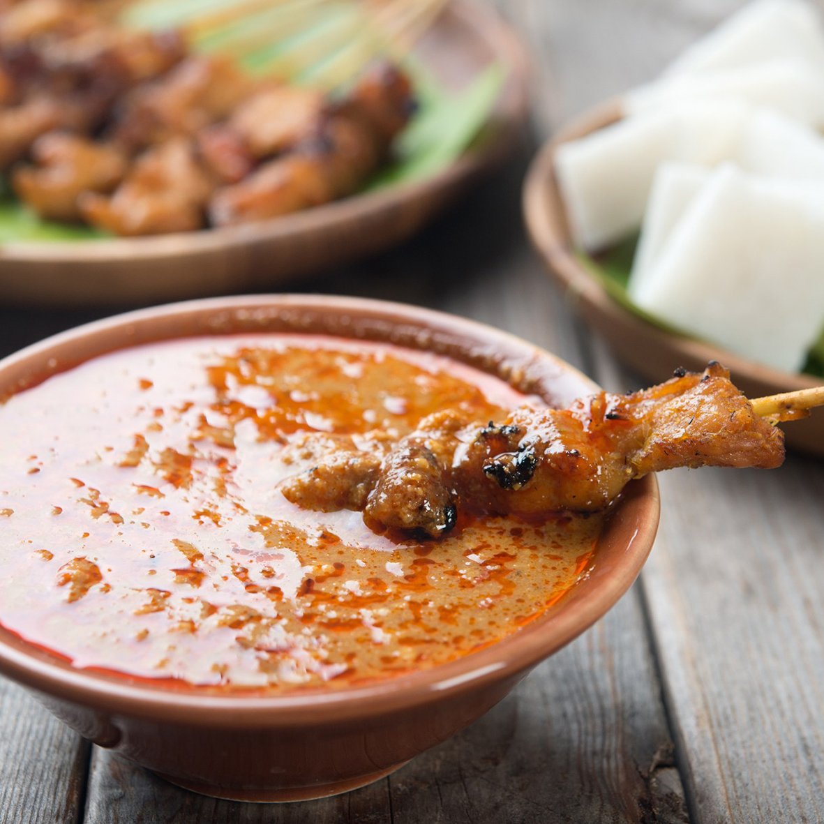 Peanut Satay Sauce - Two Busy Bees Honey
