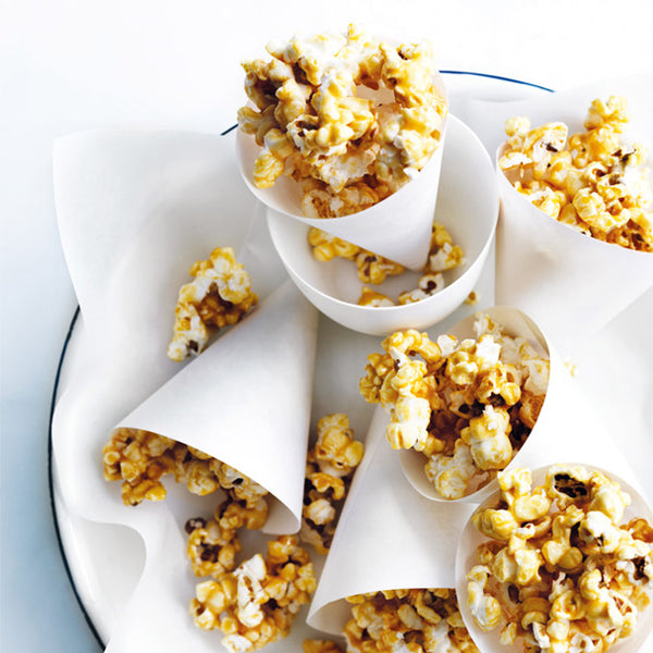 Coconut Honey Popcorn | Two Busy Bees Honey